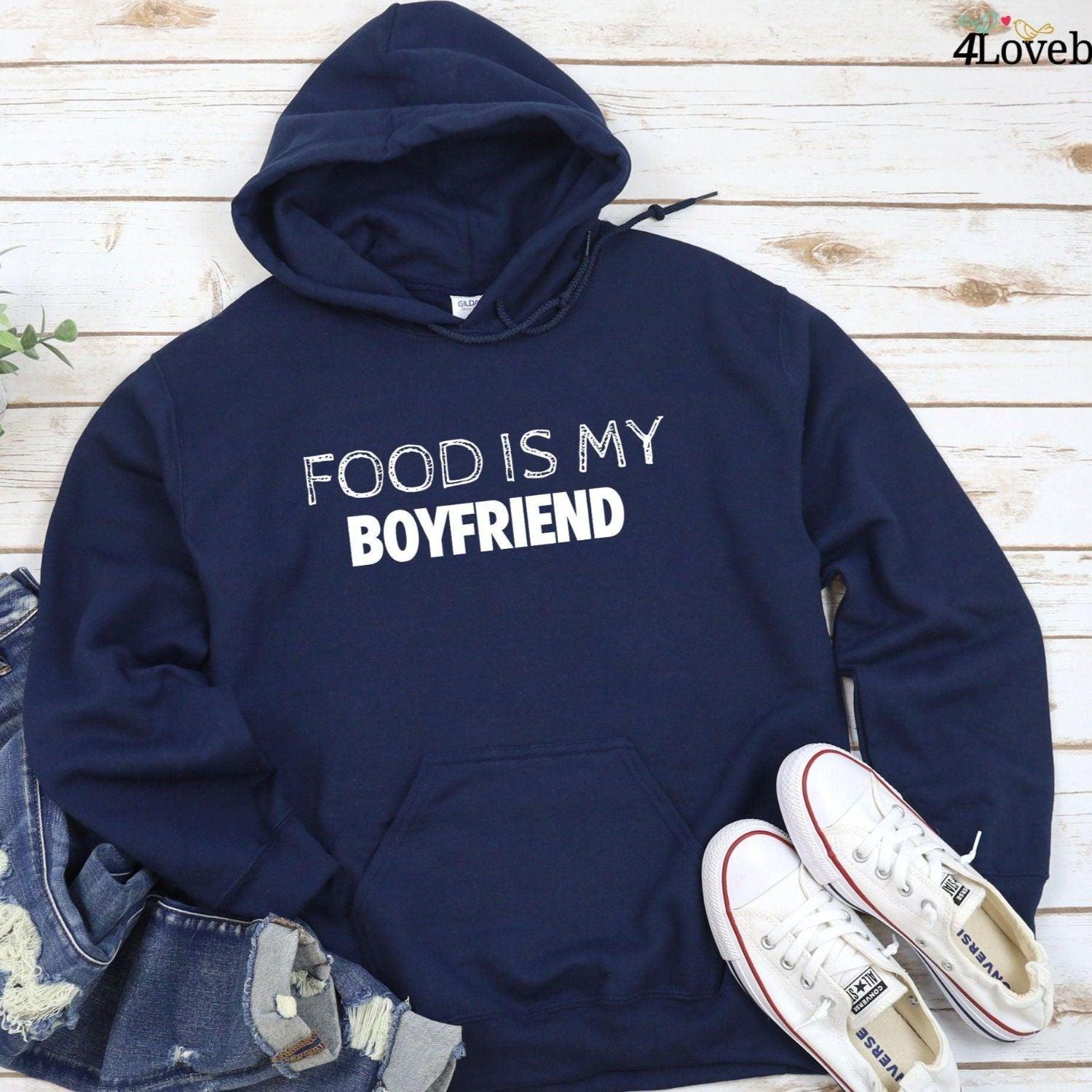 Food Is My Boyfriend/Girlfriend Outfits - Trendy Gifts for Couples ...