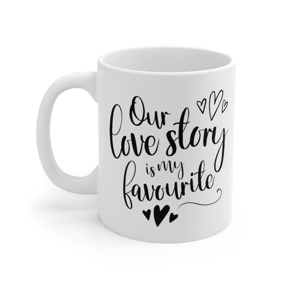 Our love story is my favorite Mug, Lovers matching Mug, Gift for Coupl ...